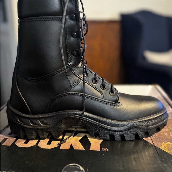 Rocky | Shoes | Rocky Black Mens Boots | Poshmark